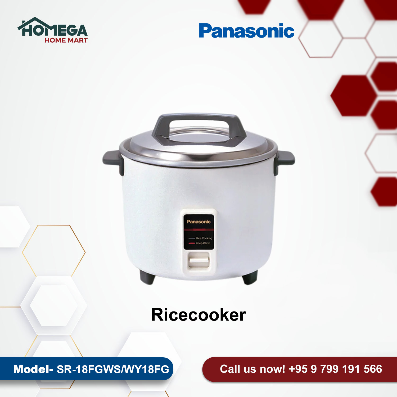 18FGWSW/Y18FG Ricecooker – HOMEGA Home Mart