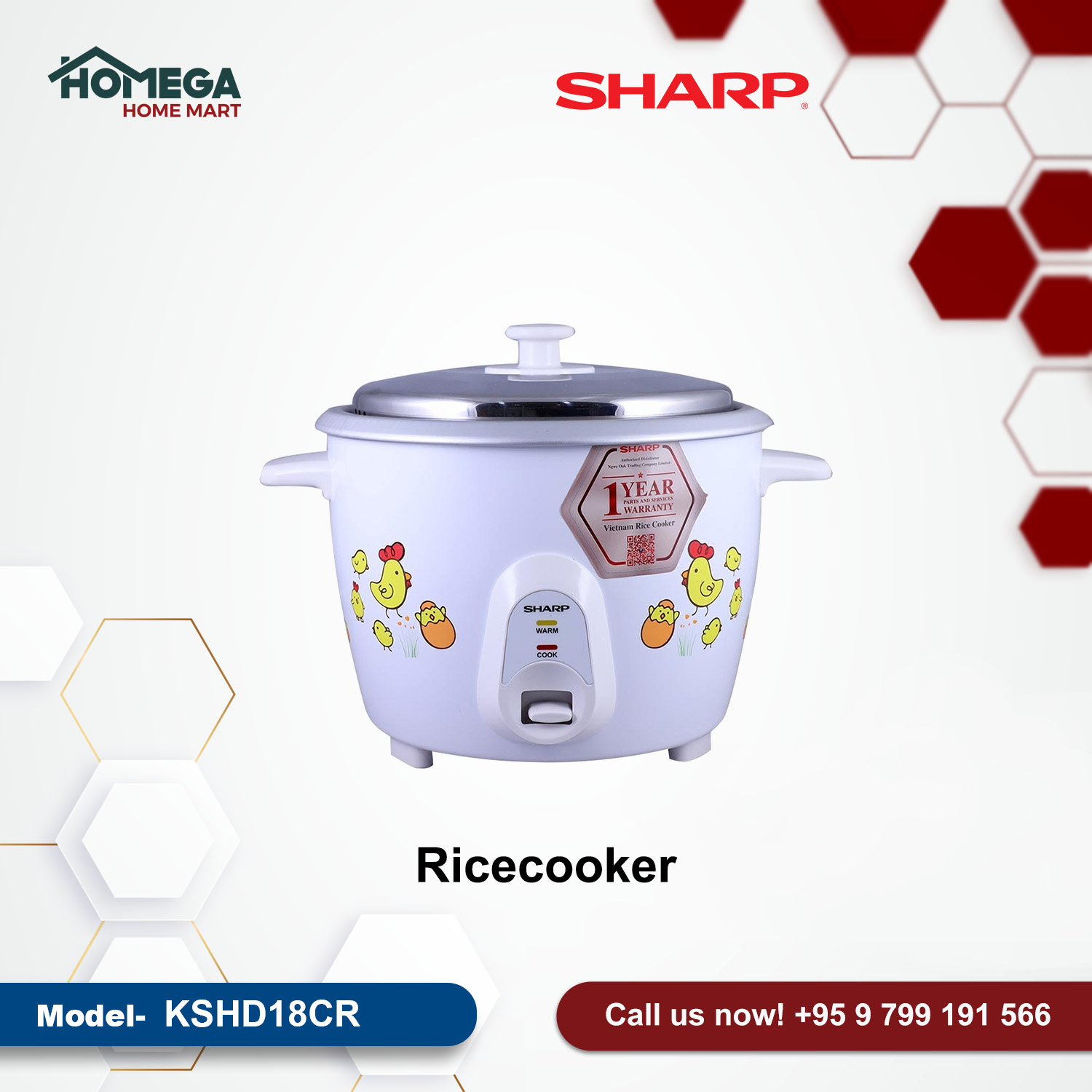 Sharp KSH-D18CR – HOMEGA Home Mart